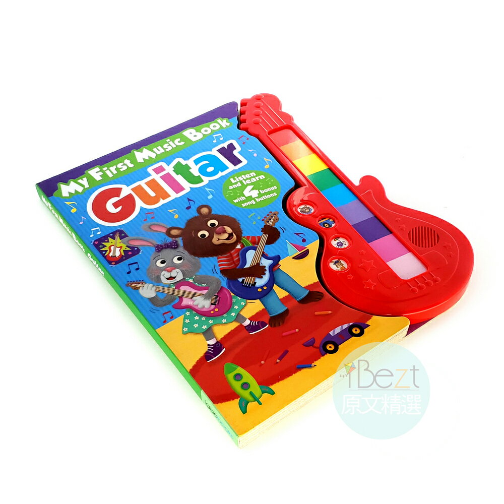 My First Music Book Guitar | 樂譜 | 吉他 | 電音 | 歌曲 | 玩具 | 禮物 | | 伴讀玩家 | 樂天 ...