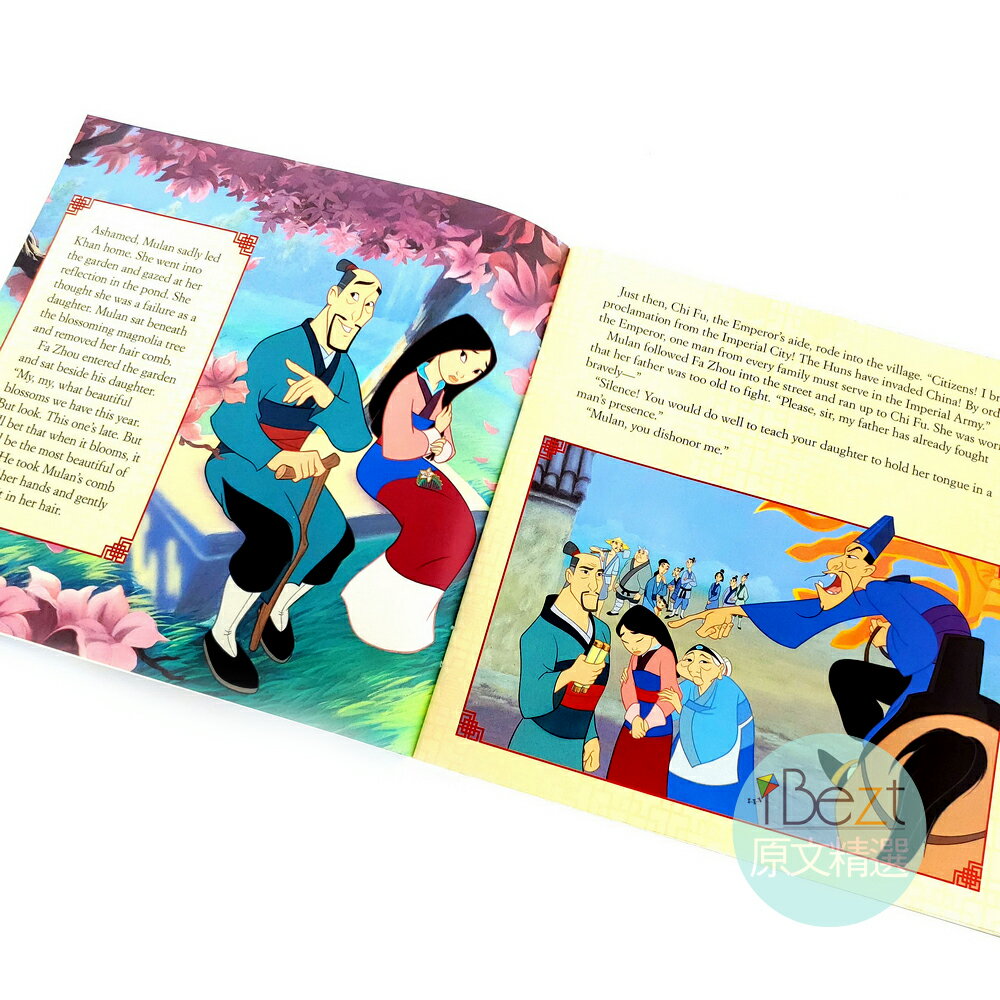 Mulan Read-Along Storybook and CD | 安妮獎最佳動畫片獎項 | 花木蘭 | Disney | 有聲書 ...