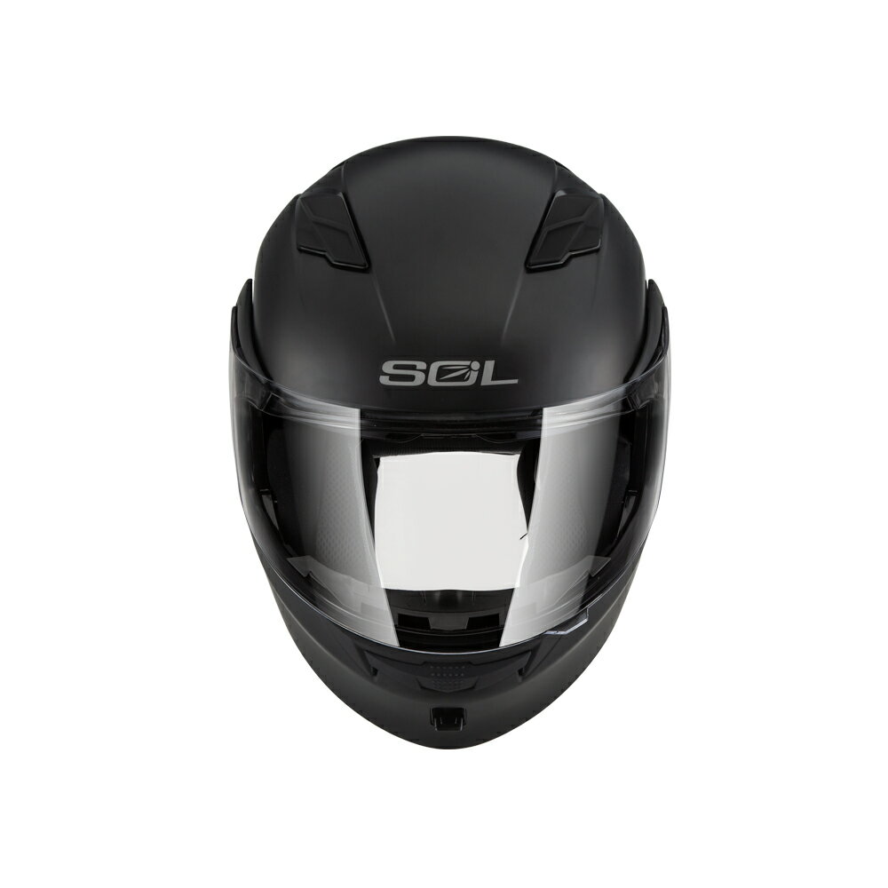 【SOL Helmets】SM-5可掀式安全帽 (素色_素消光黑) ｜ SOL安全帽官方商城 | SOL Helmets | 樂天市場Rakuten