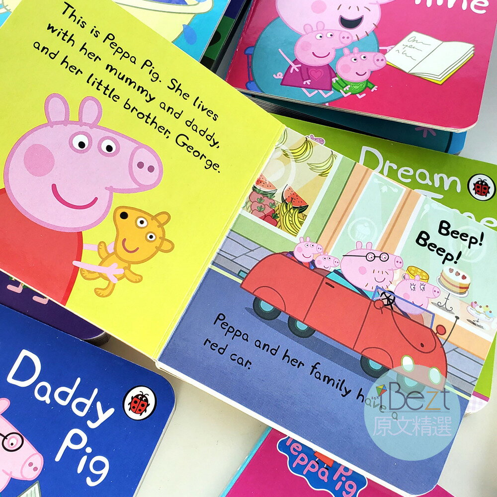 Peppa Pig My First Little Library(8 Books) | 佩佩 | 粉紅豬 | 紙板 | 硬頁 | 家人 ...
