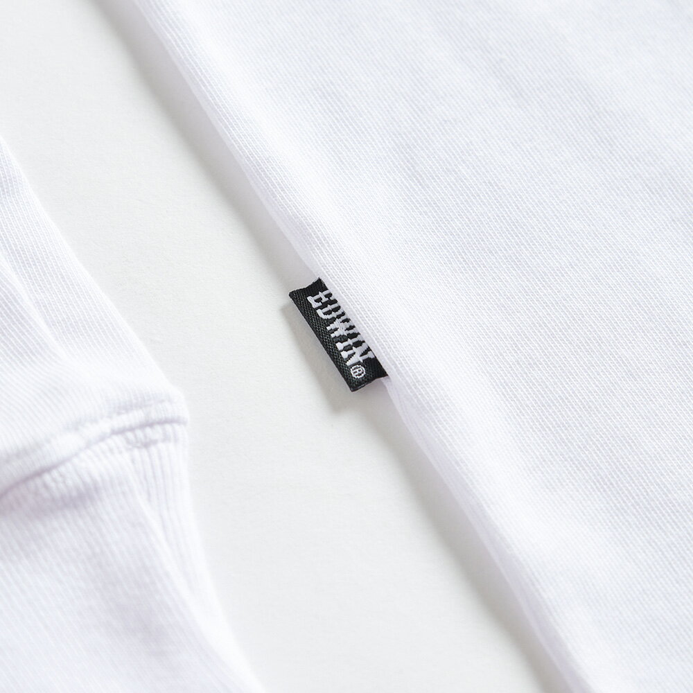 EDWIN EDGE 光能雜訊LOGO印花長袖T恤-女款 白色 | EDWIN官方旗艦店直營店 | 樂天市場Rakuten