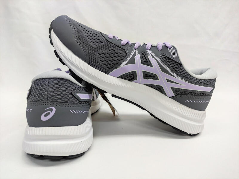 ASICS 亞瑟士 慢跑鞋 CONTEND7 女 寬楦 入門 運動鞋 耐磨緩衝 亞瑟膠 1012A910-027 大自在 | 大自在運動休閒 ...