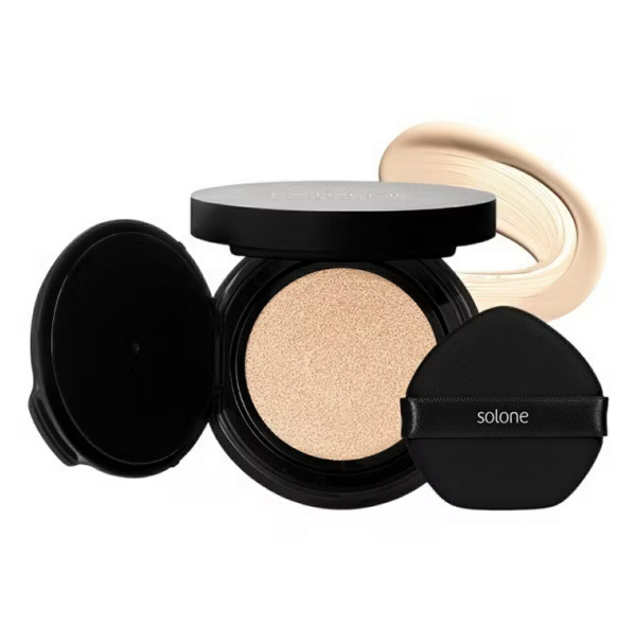 【Solone】 極致裸肌氣墊粉餅 12g SPF50★★★★(( /附粉撲/含鏡面/不含酒精 )｜紅誠集品 | 紅誠集品直營店 | 樂天市場Rakuten