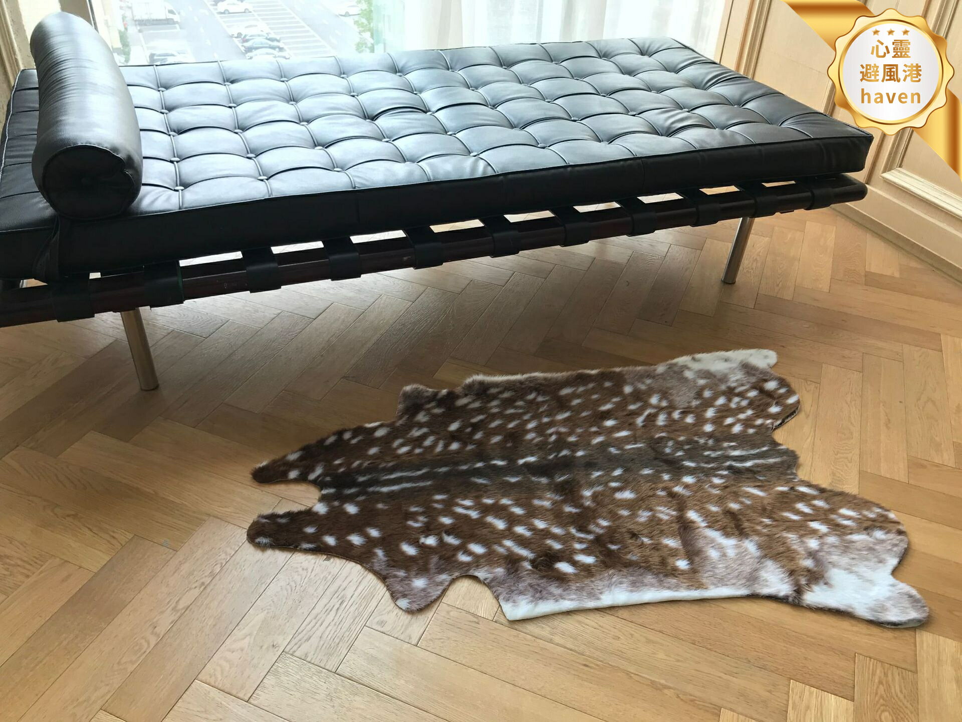 【輕奢動物紋】地毯 客廳地毯 臥室地毯 陽臺地毯 民宿地毯 酒店地毯 梅花鹿紋 短絨加密 防滑底背 北歐風客廳臥室裝飾 | 心靈避風港 ...