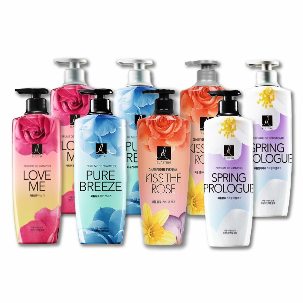 【Elastine伊絲婷】奢華香水洗髮精/潤髮乳600ml-(甜蜜愛戀/永恆珍愛/大馬士革玫瑰/春日戀曲) ES | 鄰居好購物Holingo | 樂天市場Rakuten
