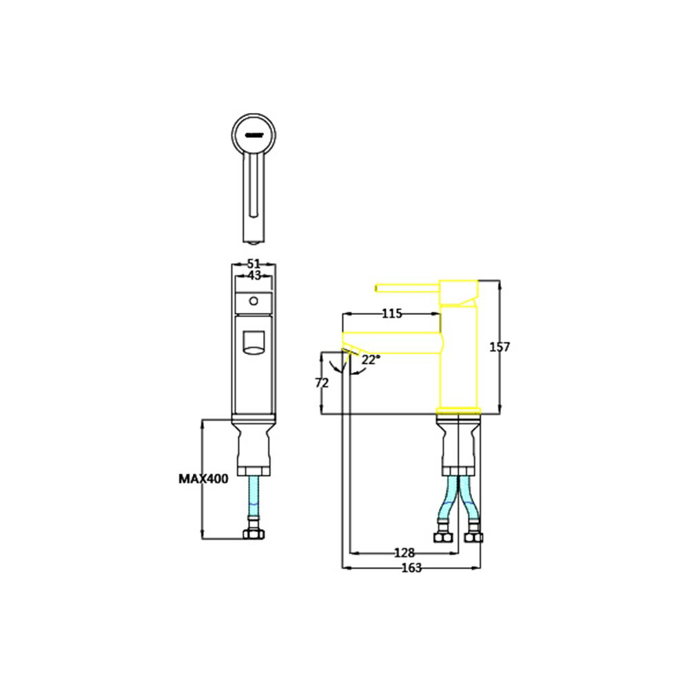 CAESAR 凱撒衛浴 B210CL BT210CL 無鉛單孔面盆龍頭 衛浴龍頭 普級省水 省水起泡 免運【領券滿額再折千12/31止】 | INFMARC | 樂天市場Rakuten