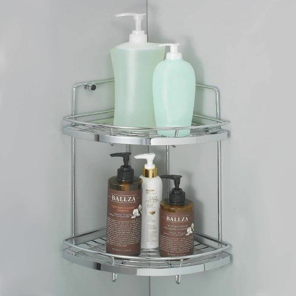 【CERAX洗樂適】304不鏽鋼雙層轉角架 沐浴乳洗髮精置物架 隆威MIT台灣製造C-K26031 | 洗樂適衛浴直營店 | 樂天市場Rakuten