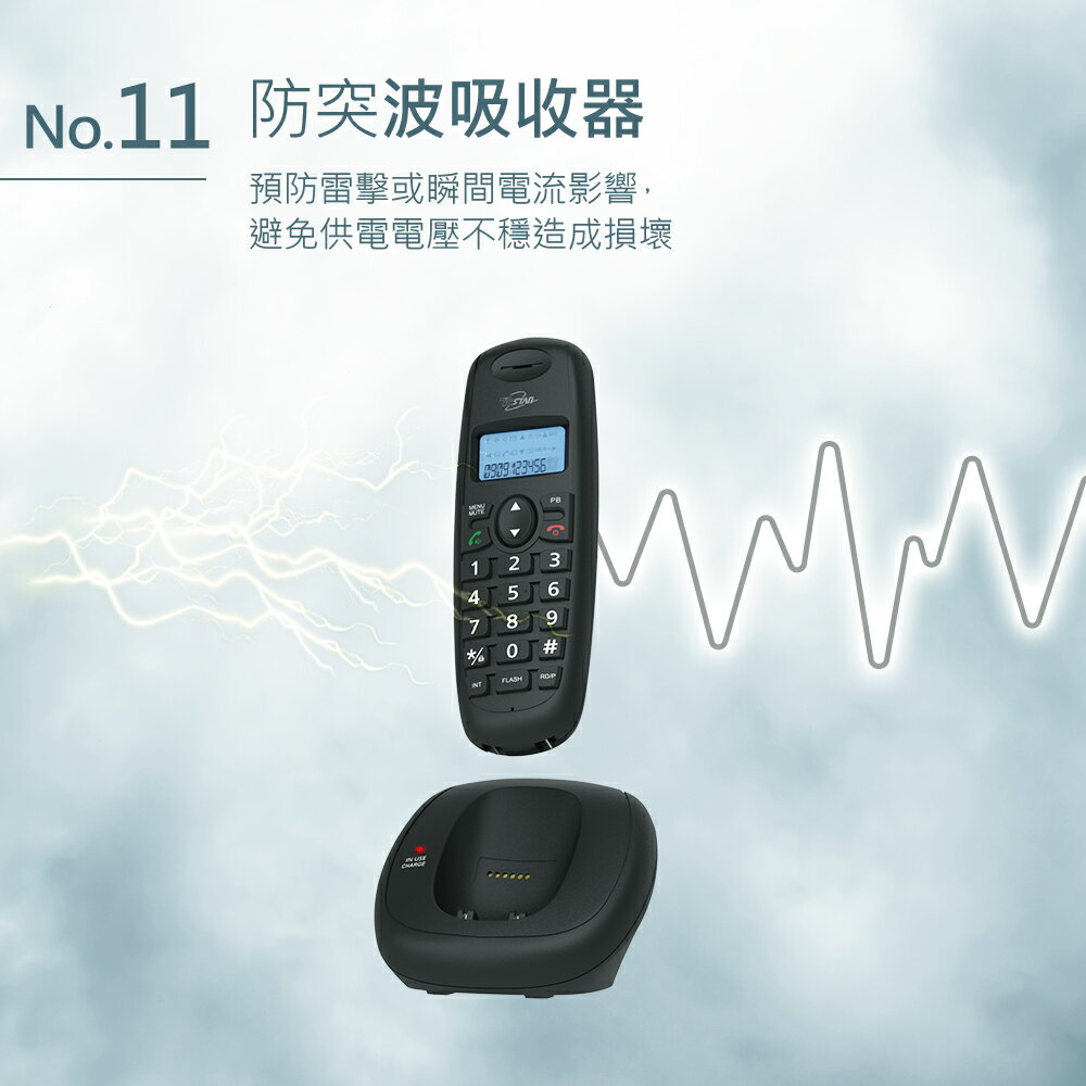 TCSTAR 2.4G雙制式來電顯示無線電話 內部轉接 免持通話 電話 無線電話 TCT-PH701 TCT-PH801 | 鯊很大旗艦館 ...
