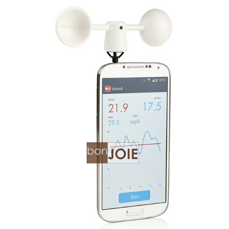 ::bonJOIE:: 美國進口 VAAVUD WIND METER 智慧型 風速測量儀 (盒裝) 雷神之槌 風力計 風速計 風力測量器 支援 iOS / Android (三色可選 ...