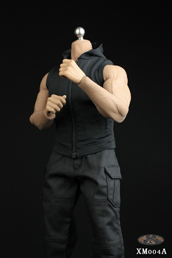 {保固一年 可打統編}型人坊XM004 1/6 AT027/M34/35 強壯肌肉素體男無袖連帽衛衣褲子 | 大誠優選 | 樂天市場Rakuten