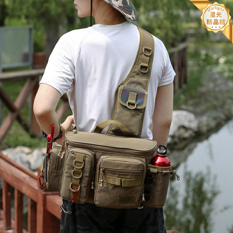 【一包多用】路亞包 釣魚包 漁具包 腰包 胸包 斜挎包 單肩包 多層收納 防水耐磨 戶外垂釣 攝影裝備 運動騎行 | 星光精品館 | 樂天市場 ...