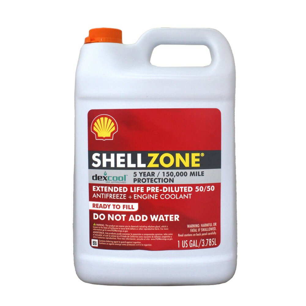 SHELL ZONE DEX-COOL 水箱精 50/50-紅標一加侖裝3.78L【299免運領券再享折扣】 | 易生活ELiving直營店 ...