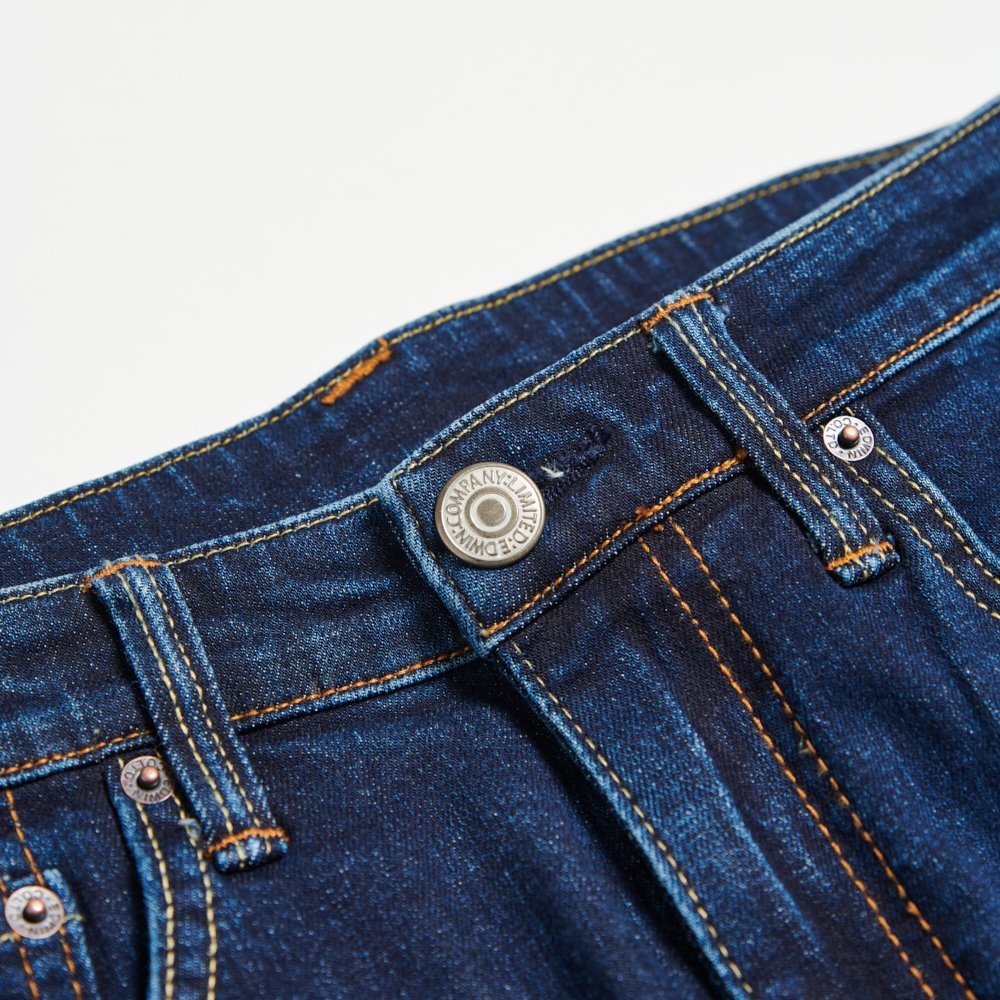 EDWIN 加大碼 RED LABEL 365 丹寧中腰錐形褲-男款 酵洗藍 | EDWIN官方旗艦店直營店 | 樂天市場Rakuten