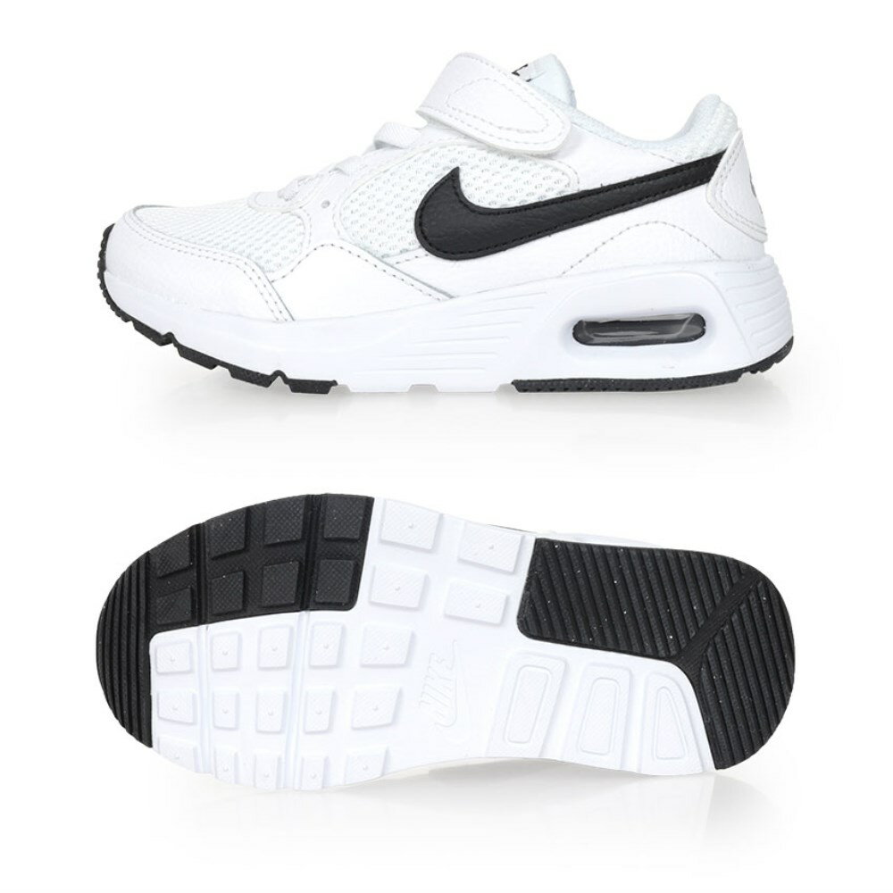 NIKE AIR MAX SC (PSV) 男女中童慢跑鞋(免運 氣墊 魔鬼氈「CZ5356-102」≡排汗專家≡ | 排汗專家直營店 ...