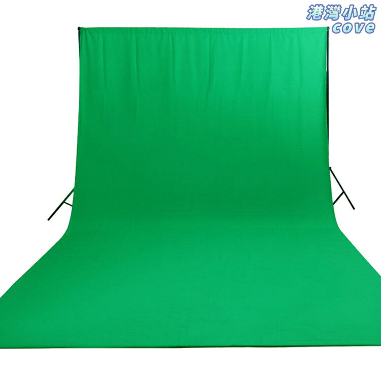【加厚防透】綠幕布 背景布 攝影布 攝像布 直播布 幕布 純色無褶皺 3x6米大尺寸 影棚拍攝 直播摳像道具 | 港灣小站 | 樂天市場Rakuten