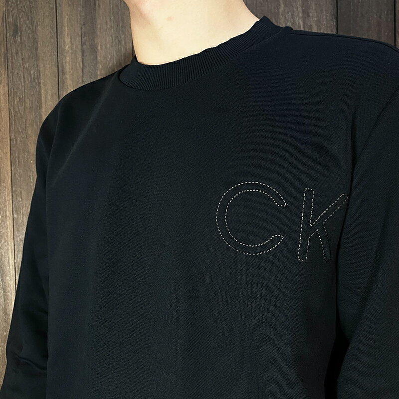 美國百分百【全新真品】Calvin Klein 大學T 刷毛 棉質 CK 上衣 長袖 logo 黑色 CR14 | 美國百分百直營店 | 樂天 ...
