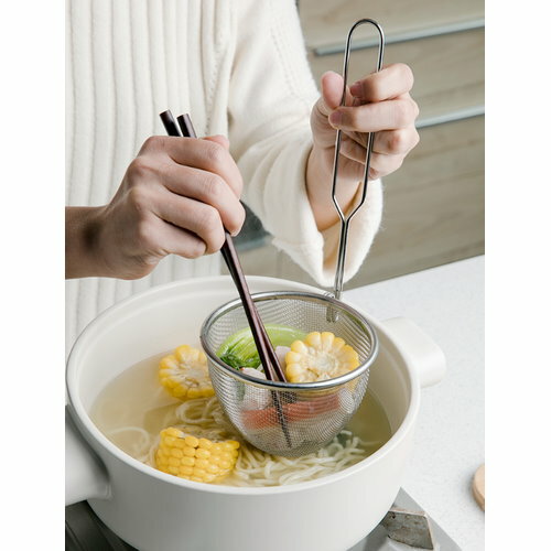 asdfkitty*日本 ECHO 不鏽鋼鍋邊濾網-燙青菜.煮火鍋.涮肉.蛤蜊-不怕失蹤-日本正版商品 | asdfkitty可愛家精品店直營 ...