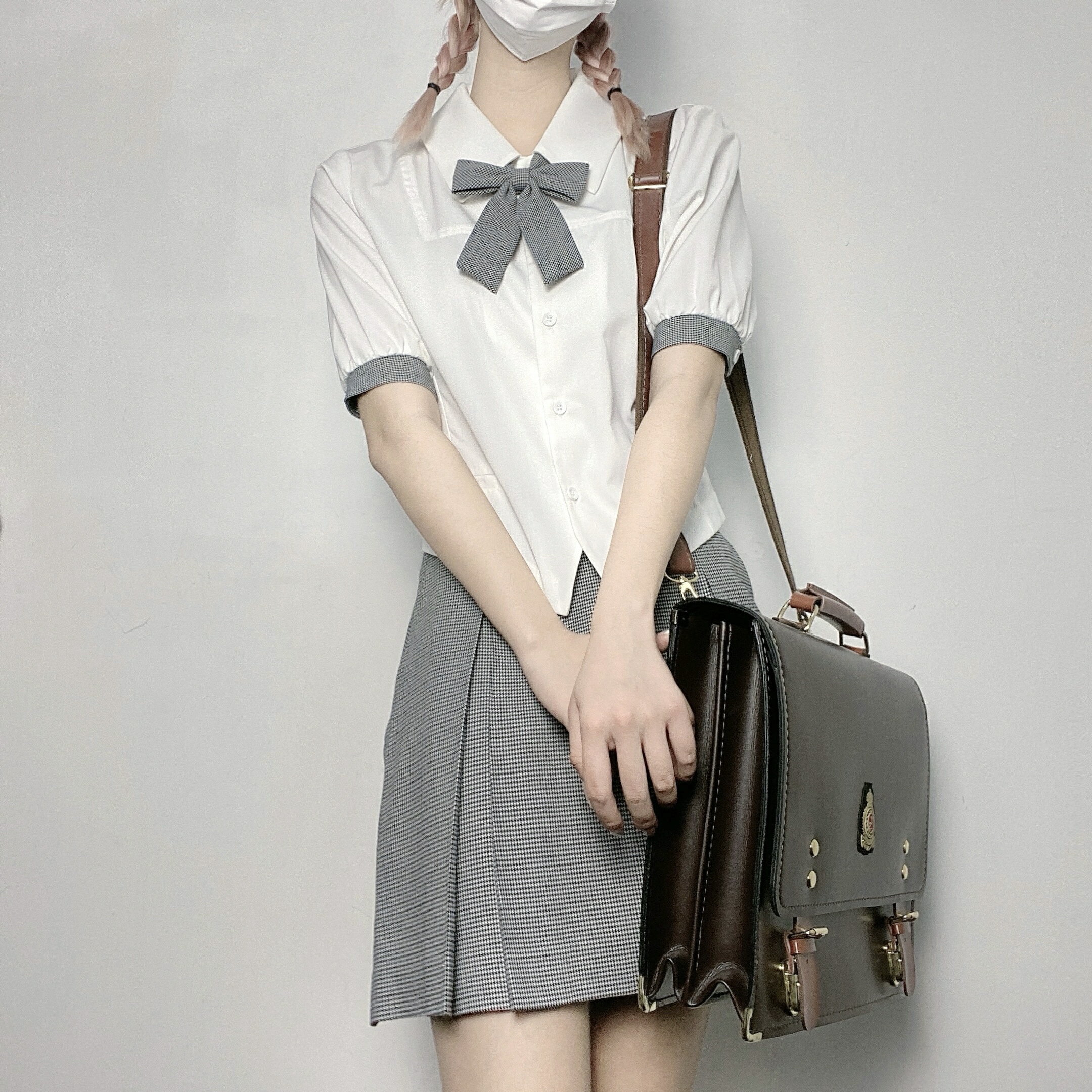 【現貨】Anzmo販賣元氣 京沢道高夏服套裝 千鳥格箱褶優等 JK制服 | 協貿國際日用品生活7館 | 樂天市場Rakuten