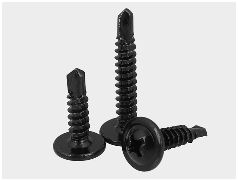 4.2M4.8黑色410不銹鋼十字大扁頭鉆尾自攻釘圓頭華司燕尾自鉆螺絲 | 協貿國際日用品生活2館 | 樂天市場Rakuten