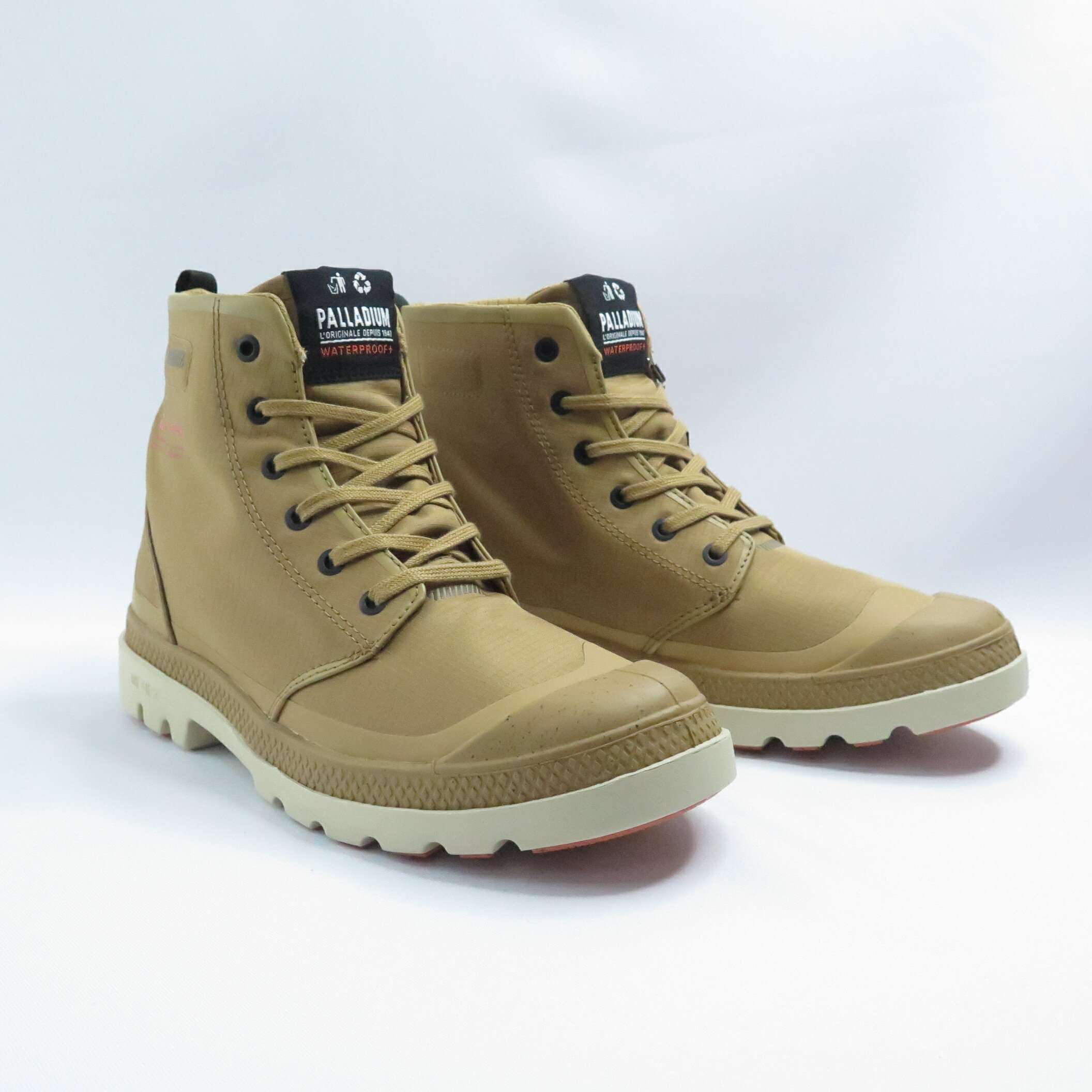 Palladium 78848209 PAMPA RCYL L+WP+男女休閒鞋 防潑水 黃土棕【iSport愛運動】 | ISPORTSHOP直營店 | 樂天市場Rakuten