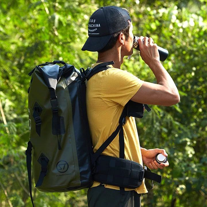 日本 《Stream Trail》 Dry Tank D2 60L (迷彩綠) | 享趣戶外 | 樂天市場Rakuten