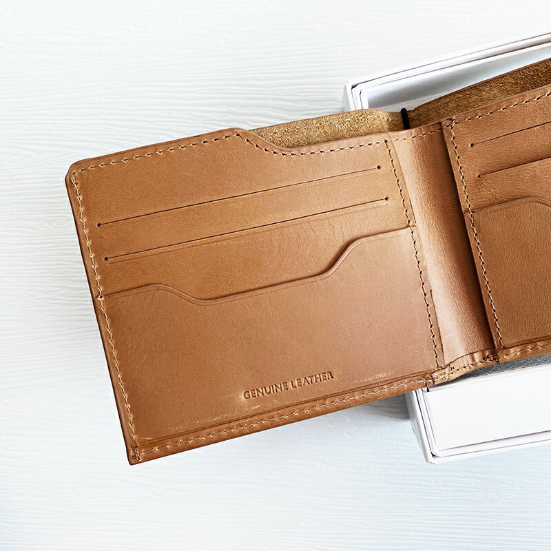 美國百分百【全新真品】Calvin Klein 皮夾 logo 真皮 錢包 CK 短夾 證件夾 專櫃精品 駝色 CF87 | 美國百分百直營店 | 樂天市場Rakuten