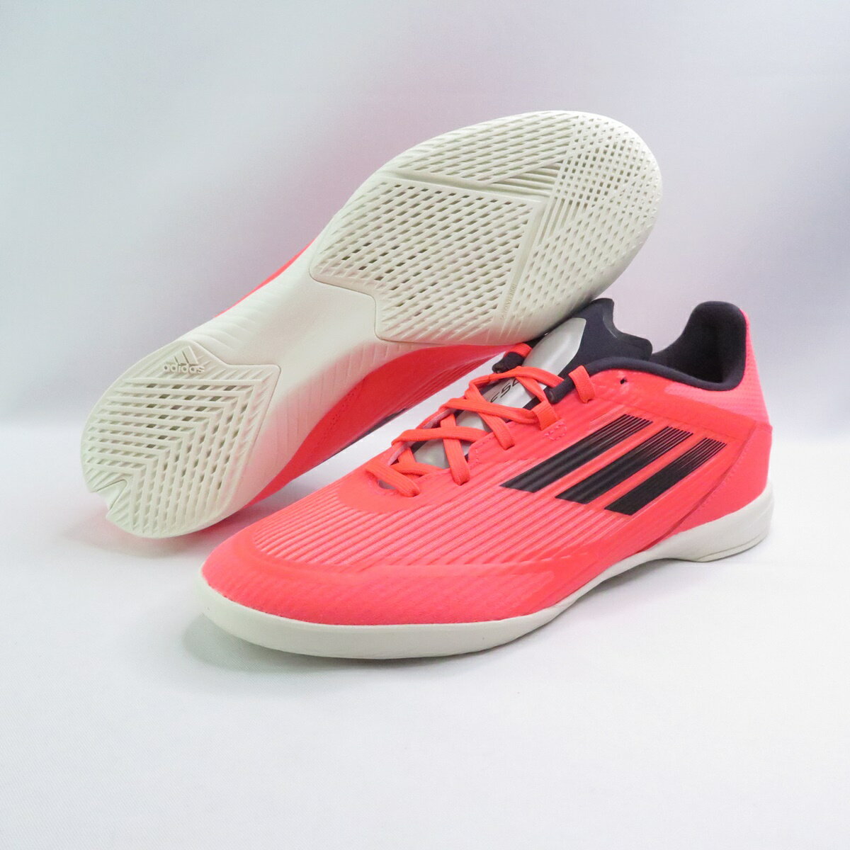 ADIDAS IF1331 F50 League IN 男女 室內足球鞋 平底足球鞋 漩渦螢光紅【iSport愛運動 ...