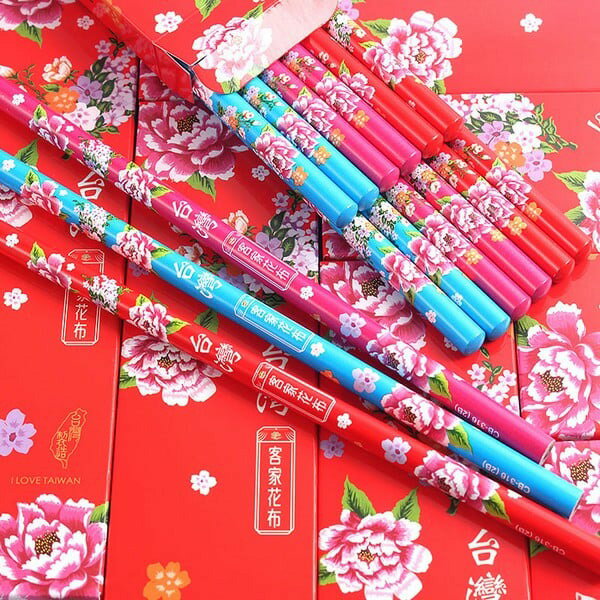 利百代 CB-316 客家花布 圓桿塗頭2B鉛筆 /一小盒12支入(定70) 2B鉛筆 利百代鉛筆 兒童鉛筆 學習鉛筆 可愛鉛筆 台灣製【領券 ...