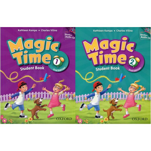 【兒童英語教材】Magic Time 2/e (第二版) 系列 (學生課本+CD) & (練習本) 華通書坊/姆斯 | 華通書坊 | 樂天市場Rakuten