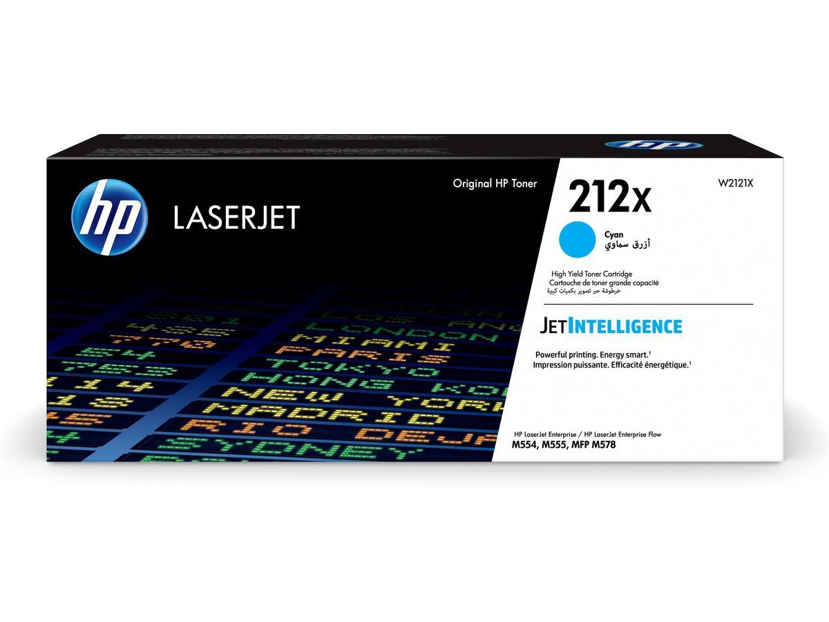 HP 原廠碳粉匣 藍色 W2121X (212X) 適用: M555dn/M578dn/M578f/M578z | 3C環球芳鄰旗艦店 ...