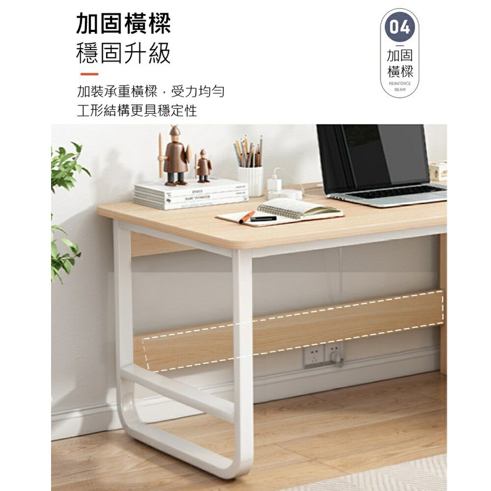 【AOTTO】北歐風U型加粗三抽書桌-100公分(書桌 電腦桌 工作桌 辦公桌) | AOTTO創意家居 | 樂天市場Rakuten