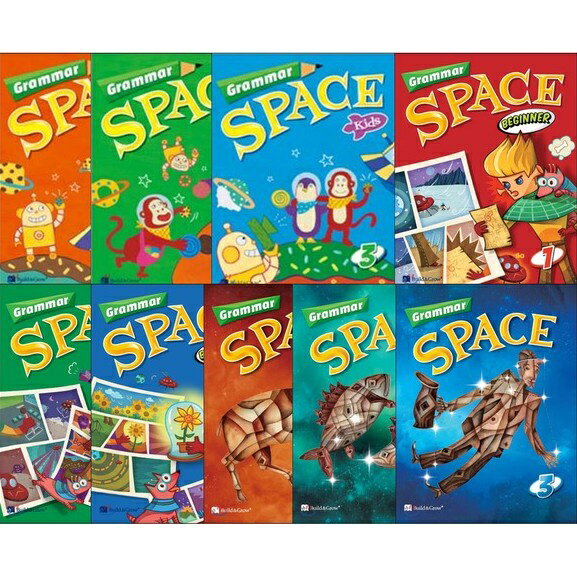 【兒童英語文法】Grammar Space 系列 ( Kids / Beginner / Grammar Space)(with ...