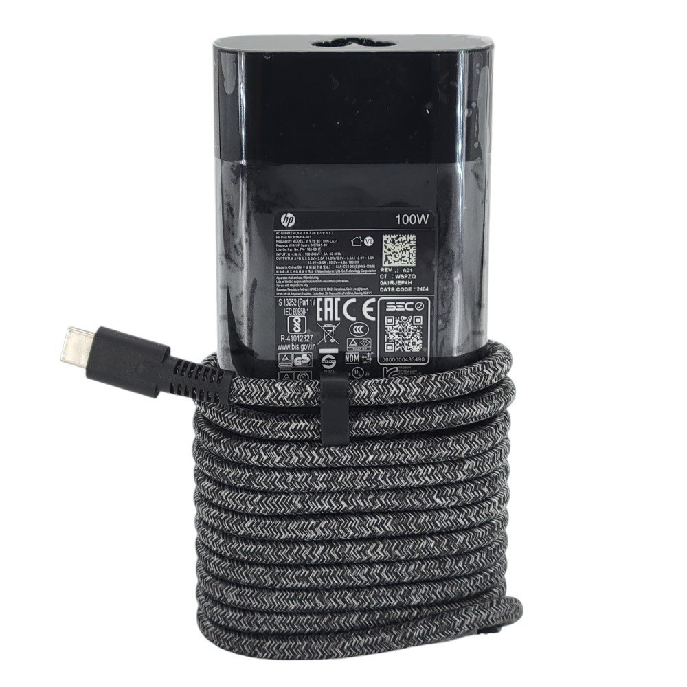 惠普 HP 100W TYPE-C 原廠變壓器 20V 5A 充電器 USB-C N56858-001 TPN-LA31 PA-1101 ...