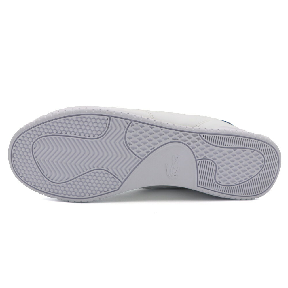 【全館滿額折】 Lacoste TWIN SERVE 法國鱷魚 白/藍/紅 皮革 休閒鞋 男款 NO.B3034【44SMA0091 ...