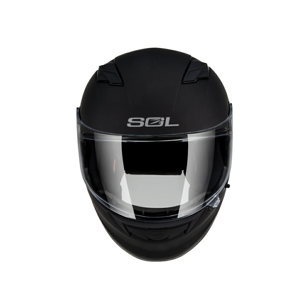 【SOL Helmets】SF-6全罩式安全帽 (素色_素消光黑) ｜ SOL安全帽官方商城 | SOL Helmets | 樂天市場Rakuten