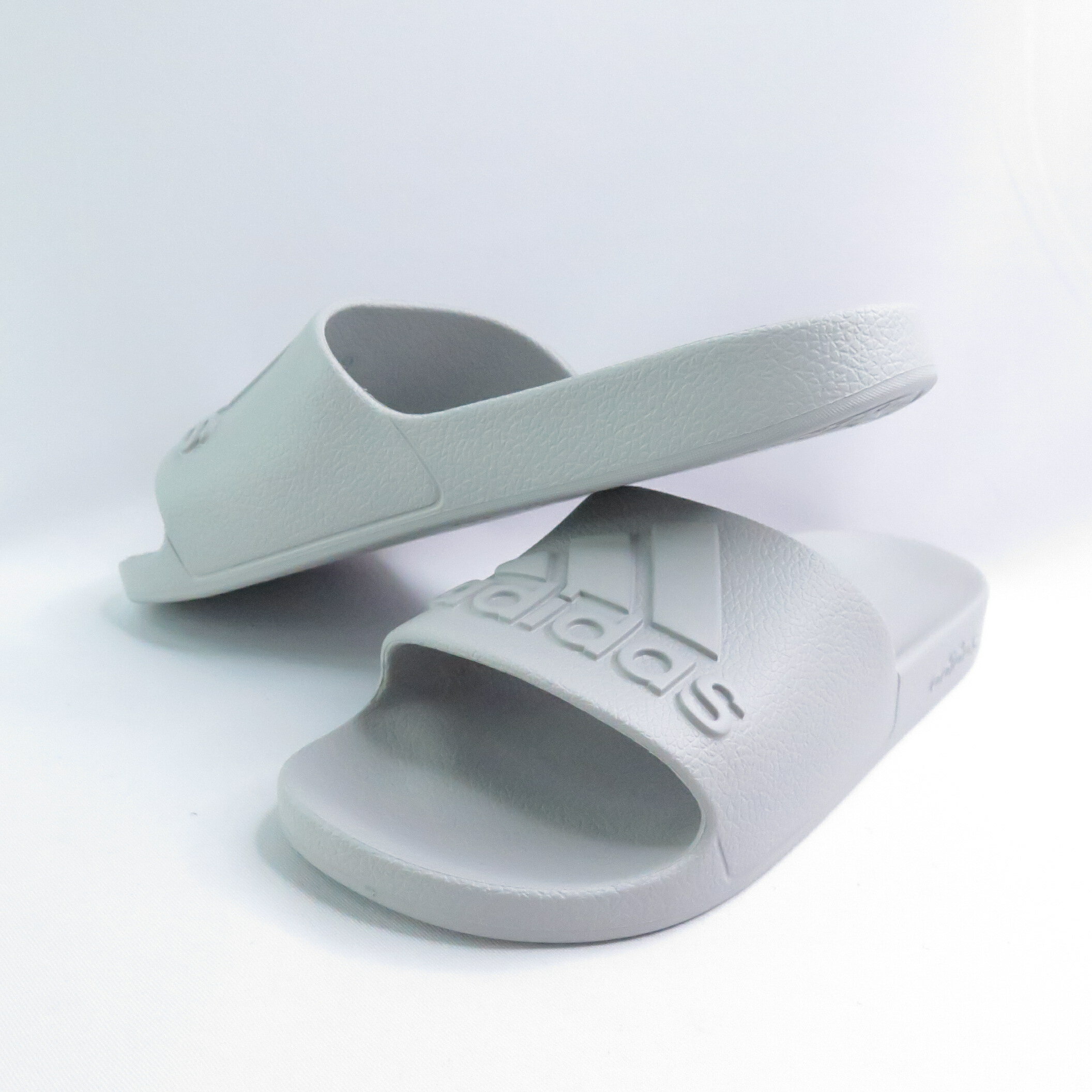 ADIDAS IF6068 ADILETTE AQUA 男女拖鞋 運動拖鞋 灰【iSport愛運動】 | ISPORTSHOP直營店 | 樂天 ...