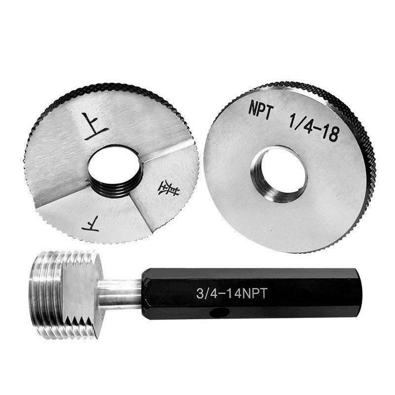 NPT美標錐管螺紋塞規螺紋環規60度管內螺紋通止規牙規NPT栓規上下基臺階NPT14 38 1寸2寸3寸 | 思樂小舖 | 樂天市場Rakuten