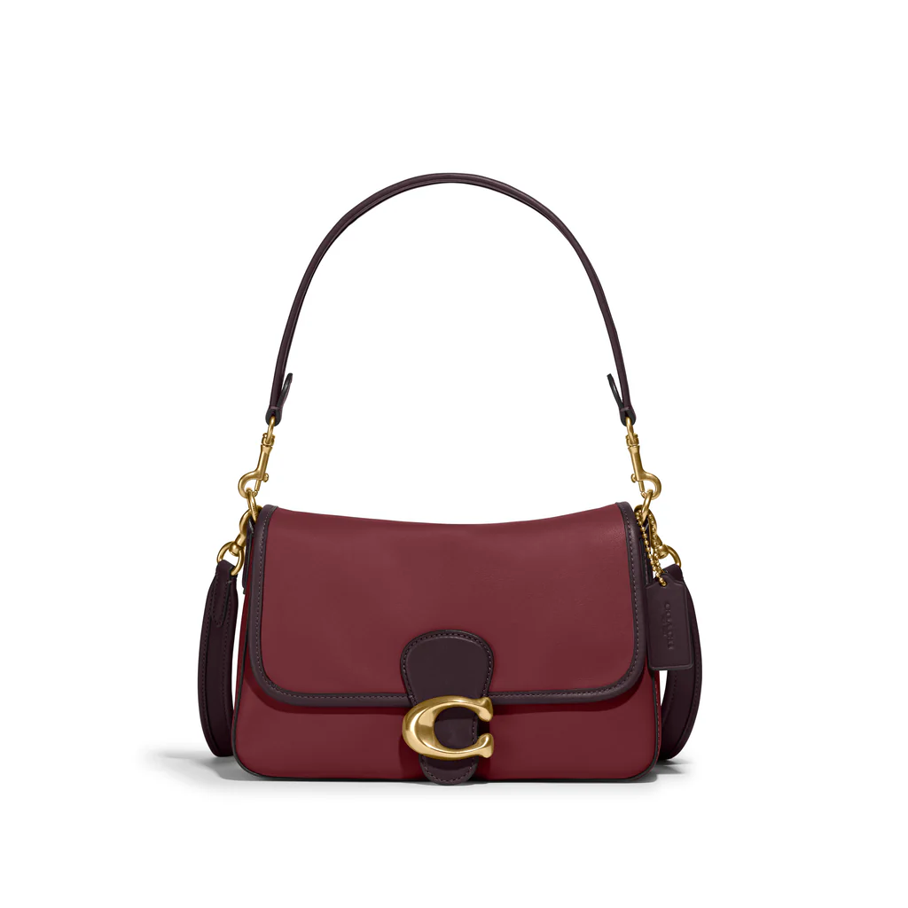 COACH Tabby26 中號拼色經典搭扣 腋下手提斜跨斜背包 單肩包 C5261~【 菲尼斯 國際精品 ★ 疊加現抵$2099 ...