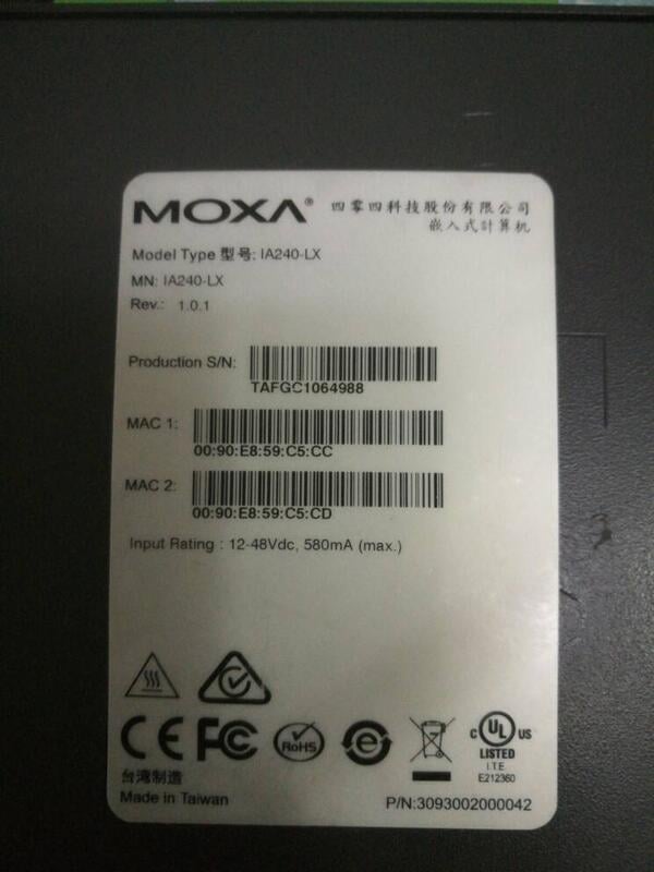 【咨詢客服應有盡有】摩莎 MOXA IA240 Embedded Computer 嵌入式計算機 | 挪威的森林 | 樂天市場Rakuten