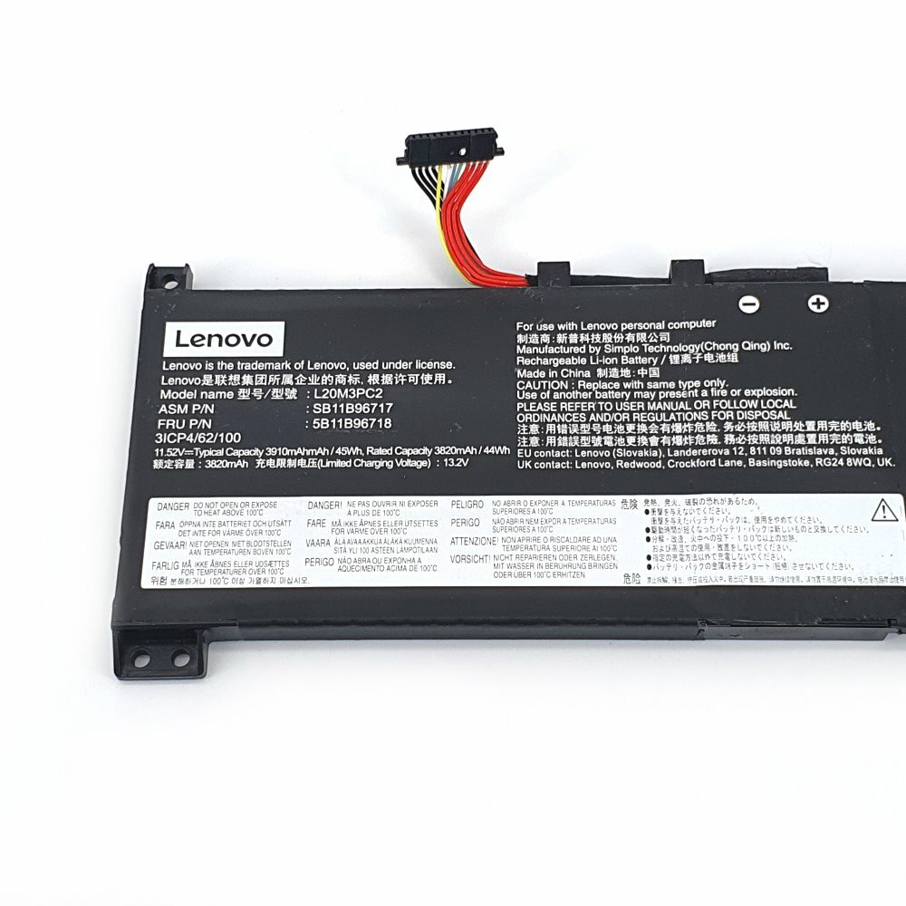 LENOVO 聯想 L20M3PC2 電池 Ideapad Gaming 3 15ACH6 82K200EMTW L20C3PC2 ...