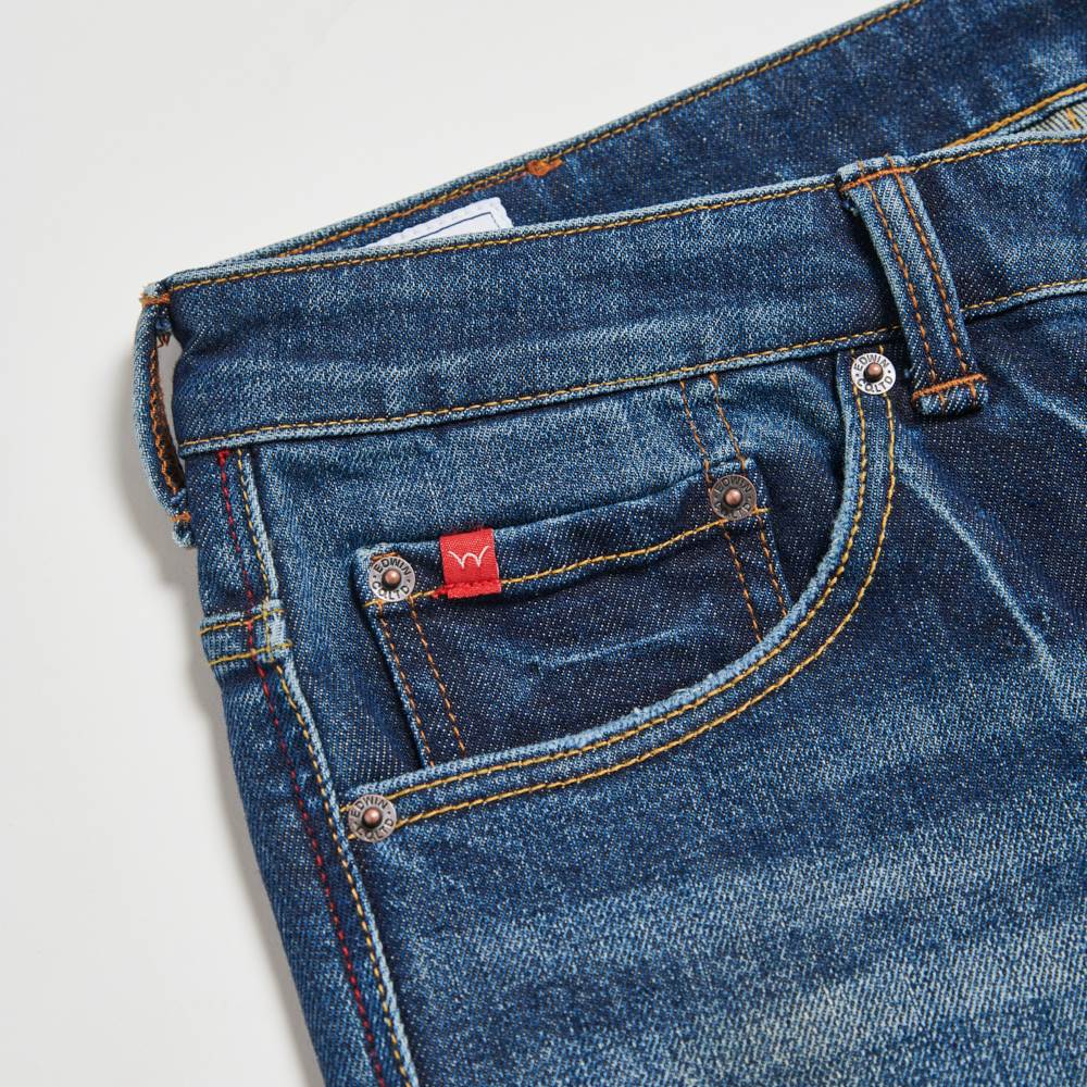 EDWIN 男款 RED LABEL 365 溫控丹寧錐形牛仔褲 (酵洗藍) | EDWIN官方旗艦店直營店 | 樂天市場Rakuten