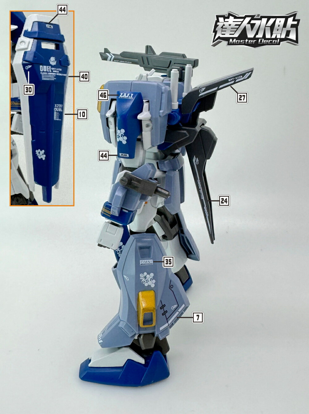 【鋼普拉】現貨 大林水貼 螢光水貼 鋼彈SEED HG 1/144 R02 DUEL GUNDAM 決鬥鋼彈 突擊裝甲 | 鋼普拉 eye攝影 ...