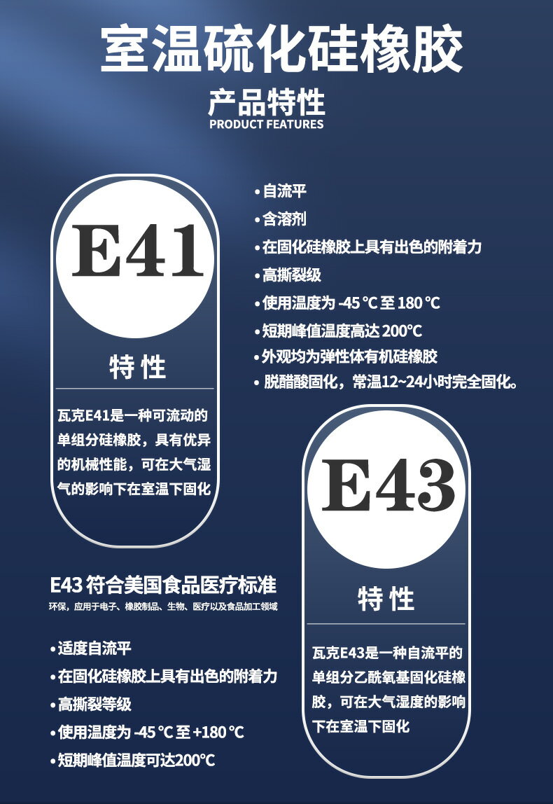 【台灣公司 可開發票】德國瓦克E43/E41密封膠玻璃膠電子膠硅膠食品膠密封膠90ML/310ML | 極致甄選 | 樂天市場Rakuten