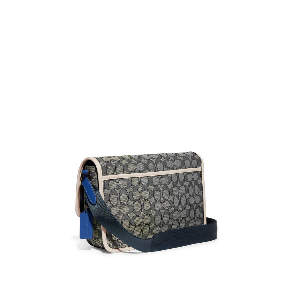 精選★COACH League29 大號經典老花翻蓋 單肩斜跨包 斜背包 C9157/C9158~【購物節優惠★菲尼斯 國際精品↘3折起 ...