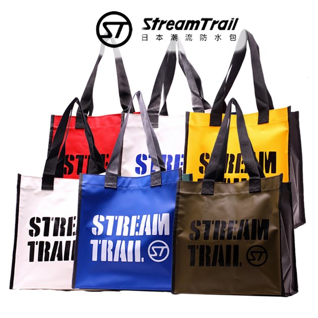高機能性【Stream Trail】Dory輕便袋 可放A4 防水油布料 不怕髒污 材質堅韌 包包 購物袋 手提包 | 必購網直營店 | 樂天市場Rakuten