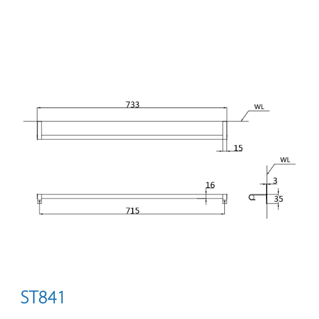 CAESAR 凱撒衛浴 毛巾架 ST841&ST846【領券滿額再折千10/31止】 | INFMARC | 樂天市場Rakuten