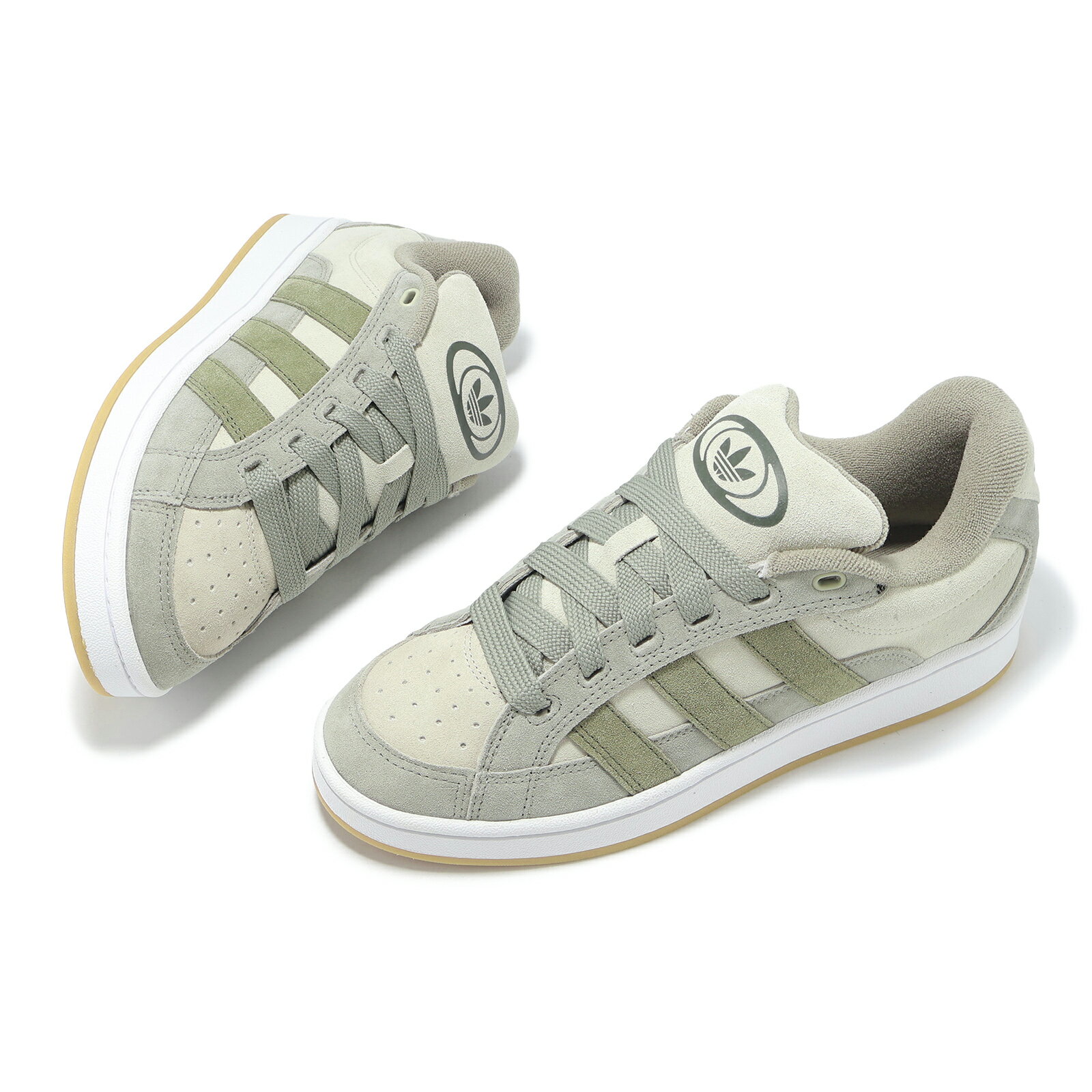 adidas 休閒鞋 Campus 00S Beta 男鞋 女鞋 綠 白 麂皮 復古 膠底 三葉草 愛迪達 IH8605 | ACS跨運動 ...