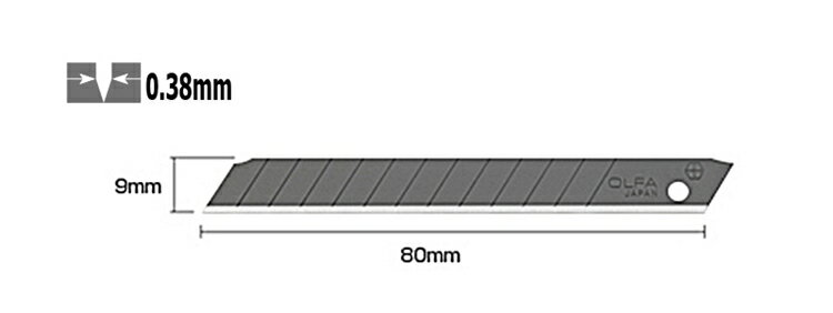 耀您館★日本OLFA折斷式特專黑刃刀片美工刀替刃ASBB-10高碳鋼;超銳利;10入適A-1 A-3 A-5 SVR-1 SVR-2 NA-1 XA-1 141BS 215BS Ltd-05 ...
