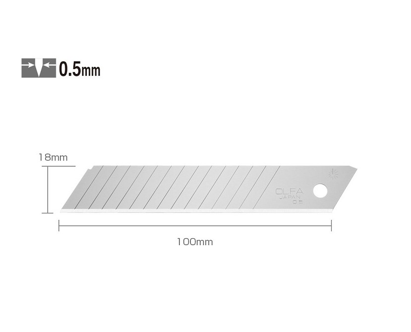 日本 OLFA 大型美工刀片 LBD-10 (10入) | 聯盟文具直營店 | 樂天市場Rakuten