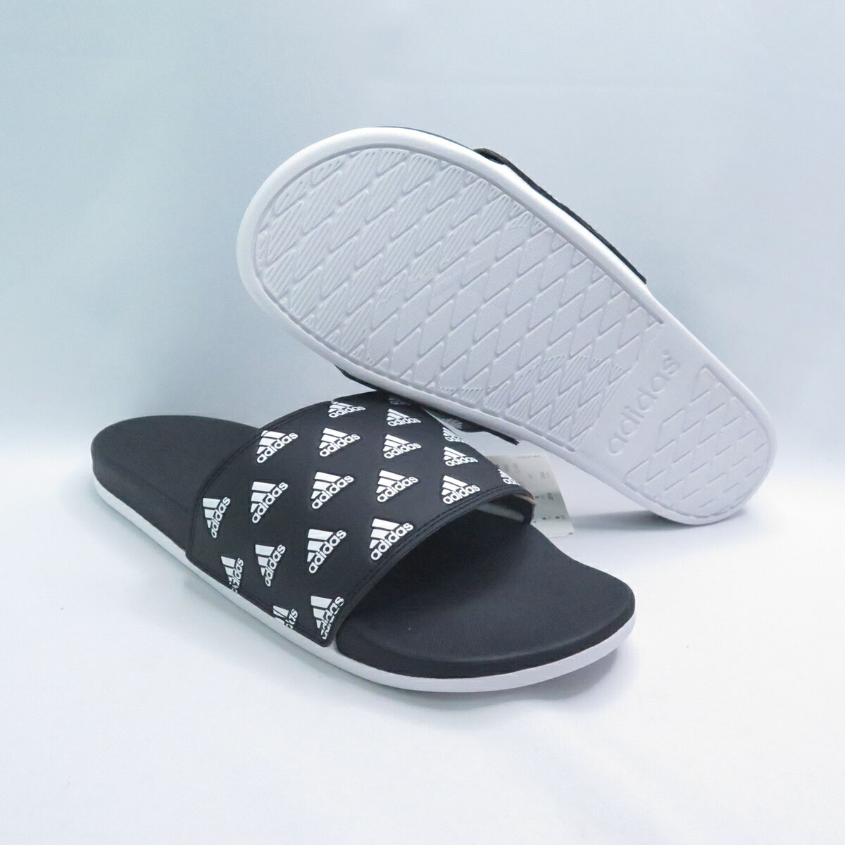 ADIDAS GV9735 男女拖鞋 ADILETTE COMFORT 海綿內襯 輕量 避震 黑【iSport愛運動 ...